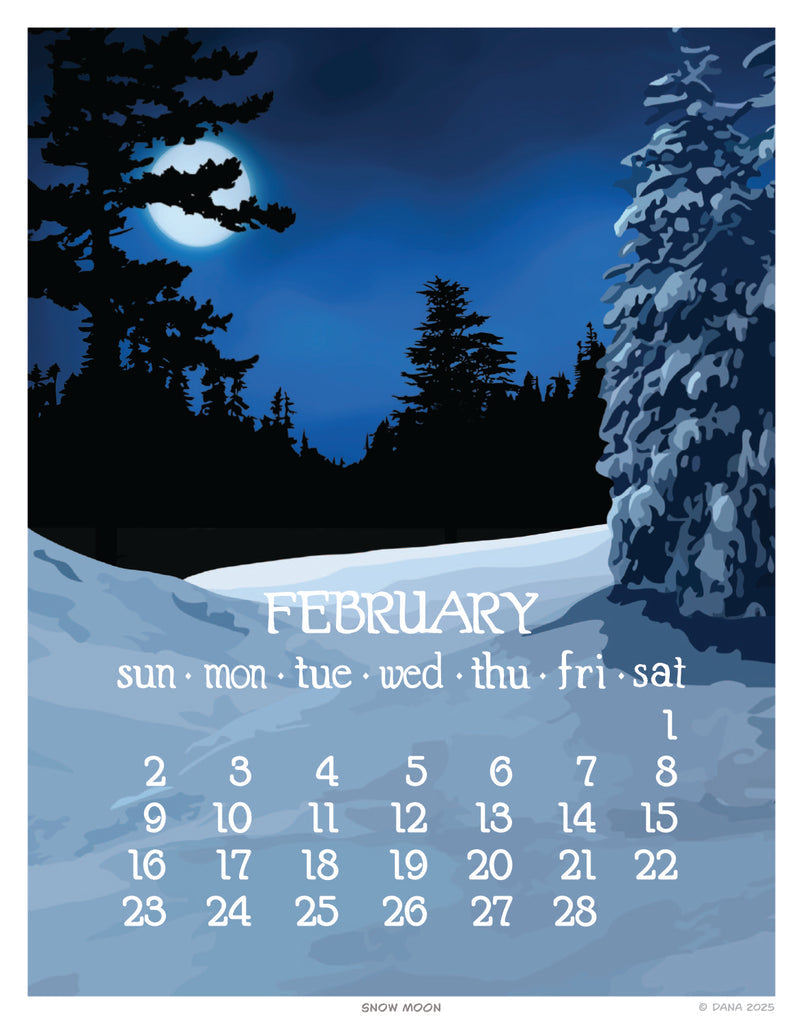 2026 Abacus Calendar 11 X 14 – Appalachianspring.com