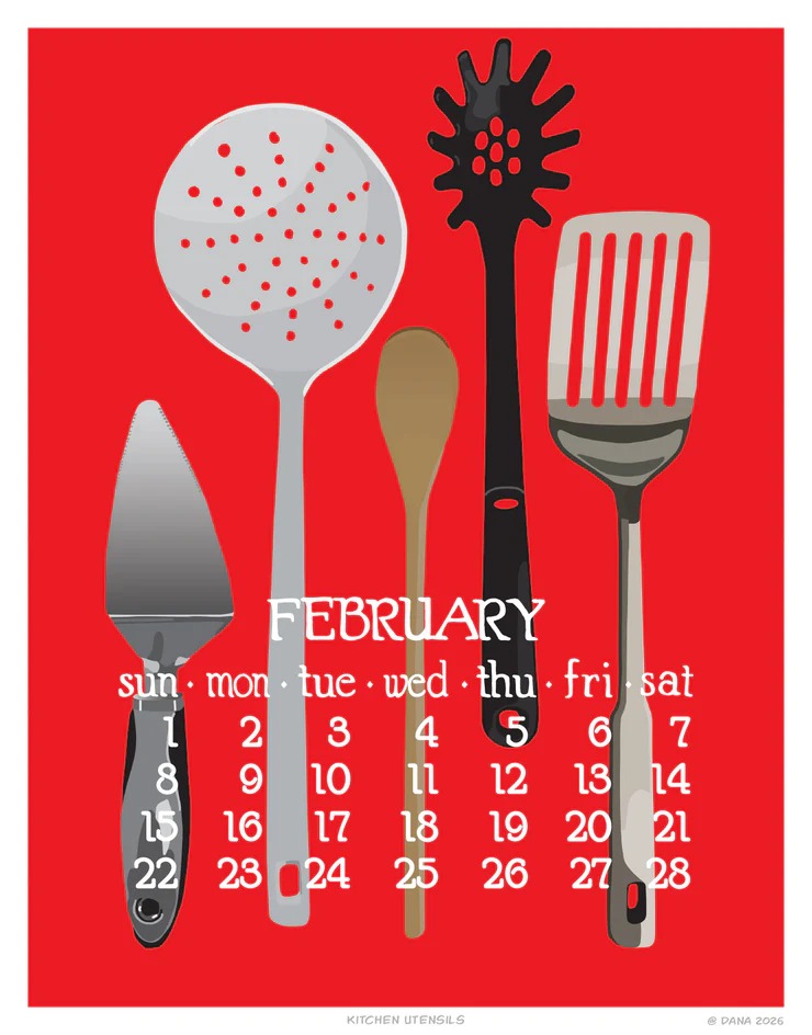 2026 Abacus Calendar 11 X 14 – Appalachianspring.com