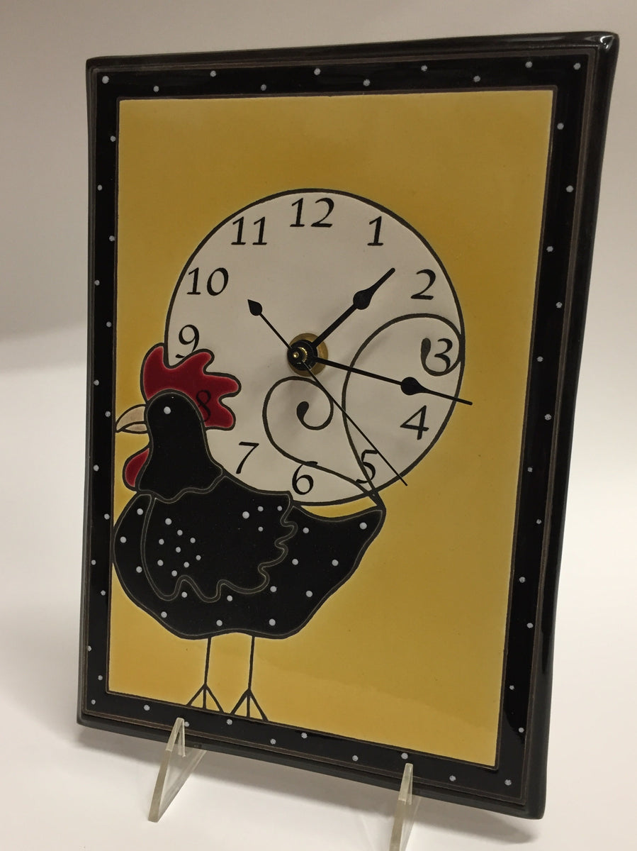 Funky Chicken Wall Clock – Appalachianspring.com